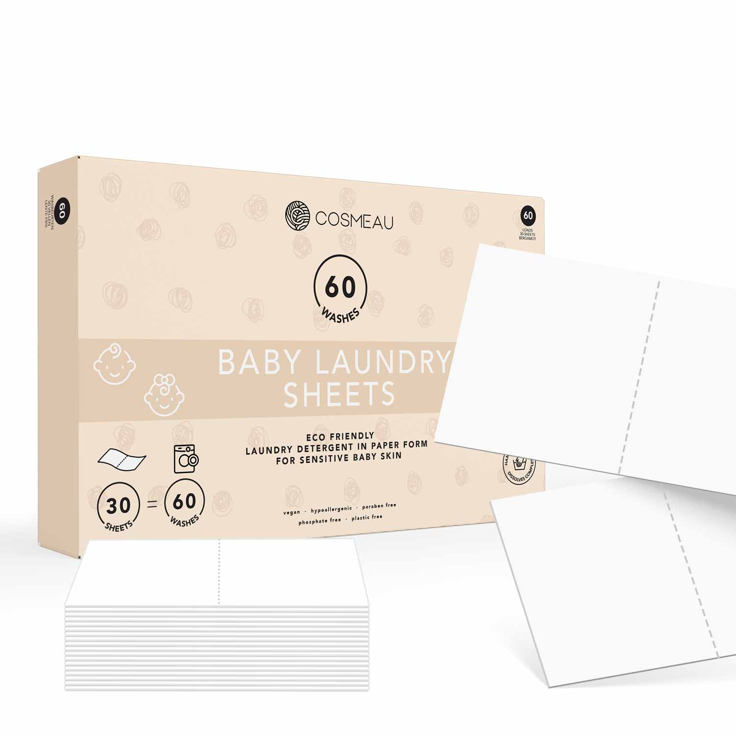 Baby Laundry Detergent Sheets Bergamot – Bamboozy COM